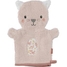 babyFEHN Waschhandschuh Katze, rosa fehn