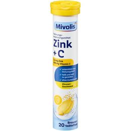 Mivolis Zink + C Brausetabletten 20 St