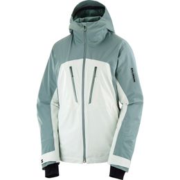 Salomon BRILLIANT Skijacke Damen - Gr&ouml;&szlig;e XS - blau