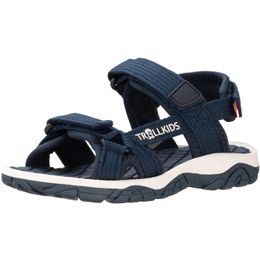 Trollkids Oslofjord Outdoorsandalen Kinder - Gr&ouml;&szlig;e 34 - blau