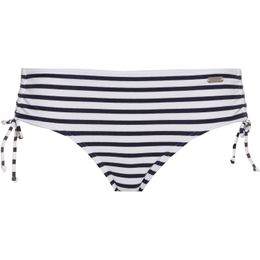 Venice Beach Bikinihose mit Raffung Bikini Hose Damen - Gr&ouml;&szlig;e 36 - blau