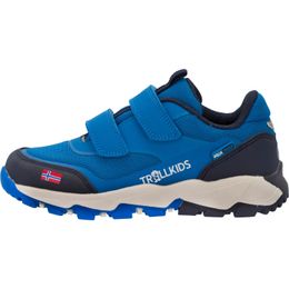 Trollkids Preikestolen Wanderschuhe Kinder - Gr&ouml;&szlig;e 34 - blau