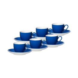 Ritzenhoff & Breker Ritzenhoff & Breker Espressotassen und -untertassen Doppio 80 ml 6er Set