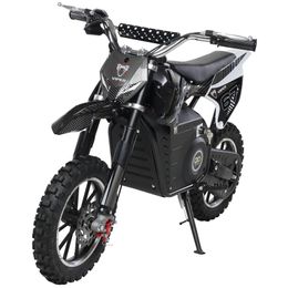 Actionbikes Motors Kinder-Crossbike Viper, Elektro-Kindermotorrad, 1000 Watt, bis 24 km/h, Scheibenbremsen, ab 8 Jahren (Schwarz)