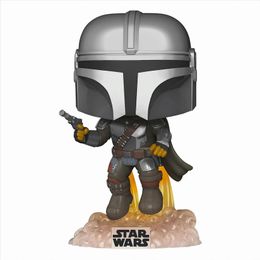 POP Star Wars The Mandalorian Mando Flying/Blaster