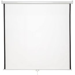 TecTake&reg; Beamer-Leinwand, ausziehbar, verschiedene Formate, Doppelschicht-Gewebetuch, faltenfrei