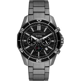 Armani Exchange Uhr Herren Gr&ouml;&szlig;e One Size grau / schwarz