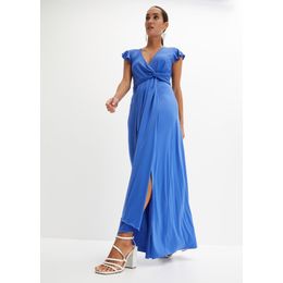 bonprix Maxikleid, blau