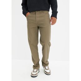 bonprix Classic Fit Stretch-Hose Straight, braun, Gr.54, Vielseitige Stretch-Hose im Classic Fit mit Five-Pocket-Design, 98% Baumwolle