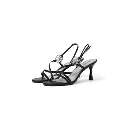 K by KARL LAGERFELD Karl Lagerfeld Cord Sandal ' SIENNA CORD ' Damen Gr&ouml;&szlig;e 41 schwarz