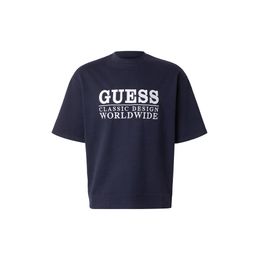 Guess T-Shirt 'PACIFIC' Herren Gr&ouml;&szlig;e M marine / wei&szlig;