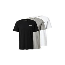 Ellesse T-Shirt 'Zivola' Herren Gr&ouml;&szlig;e S graumeliert / schwarz / wei&szlig;