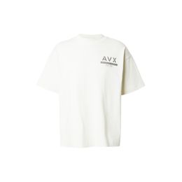Avirex T-Shirt 'AIRMAN' Herren Gr&ouml;&szlig;e L anthrazit / offwhite