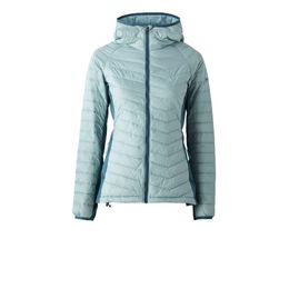 Columbia Outdoorjacke 'Powder Pass II Hybrid' Damen Gr&ouml;&szlig;e L navy / hellblau / grau