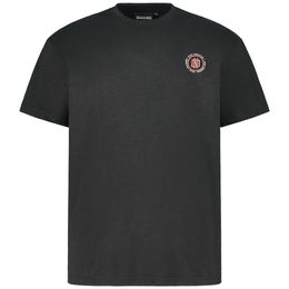 Gro&szlig;e Gr&ouml;&szlig;en North T-Shirt aus Baumwolle Farbe schwarz Gr&ouml;&szlig;e: 8XL