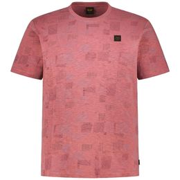 PME-Legend Gro&szlig;e Gr&ouml;&szlig;en PME LEGEND T-Shirt mit Allover-Muster Farbe rot Gr&ouml;&szlig;e: 4XL