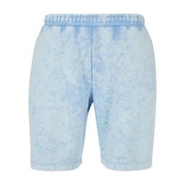 Sweatshorts Urban Classics "Urban Classics Herren Towel Washed Sweat Shorts", Herren, Gr. XXL, US-Gr&ouml;&szlig;en, balticblau, 70% Baumwolle, 30% Polyester, unifarben, relaxed fit, Hosen Sweatshorts