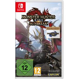 NINTENDO SWITCH Spielesoftware "Monster Hunter Rise + Sunbreak Set", bunt (ohne farbbezeichnung), Nintendo Switch, Spielesoftware