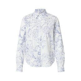 Gant Bluse Damen Gr&ouml;&szlig;e M blau / wei&szlig;