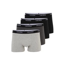 Ceceba Boxershorts Herren Gr&ouml;&szlig;e XXXS graumeliert / schwarz