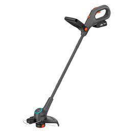 Akku-Rasentrimmer Gardenagrau, Motorsensen, "EasyTrim 25/18V P4A Ready-To-Use Set", inkl. Akku und Ladeger&auml;t