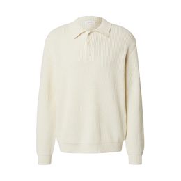 DAN FOX APPAREL Pullover 'Luca' Herren Gr&ouml;&szlig;e L offwhite