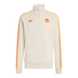 adidas Performance Sportsweatshirt 'FCB OG' Herren Gr&ouml;&szlig;e M kitt / orange