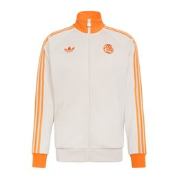 adidas Performance Sportjacke 'FC Bayern' Herren Gr&ouml;&szlig;e S beige / orange