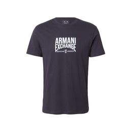 Armani Exchange T-Shirt Herren Gr&ouml;&szlig;e S navy / wei&szlig;