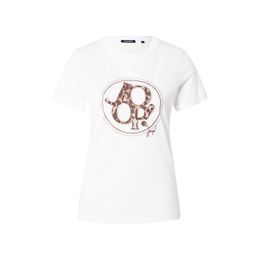 JOOP! T-Shirt 'Tova' Damen Gr&ouml;&szlig;e M braun / hellbraun / rosa / wei&szlig;