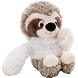 Kuscheltier Nici "Winter, Faultier Izzy Icetumbler, 25 cm schlenkernd", beige, Pl&uuml;schfiguren, KinderB:17cm H:25cm L:12cm, Kuscheltier, schlenkernd; enth&auml;lt recyceltes Material, B:17cm H:25cm L:12cm