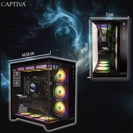 Captiva Gaming-PC "Highend Gaming R99-396", B:37,5cm H:71cm T:73cmohne farbbezeichnung, Desktop-PCs