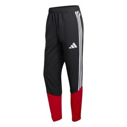adidas Performance Sporthose 'DFB PRE' Damen Gr&ouml;&szlig;e M rot / schwarz / wei&szlig;