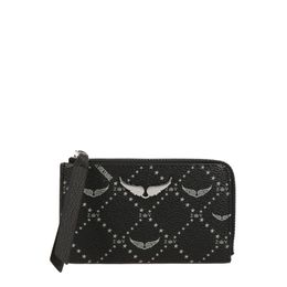 Zadig & Voltaire Zadig & Voltaire Etui Damen Gr&ouml;&szlig;e One Size hellgrau / schwarz