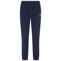 Laufhose asics "asics CORE WOVEN PANT", Herren, Gr. S, N-Gr, midnight, Obermaterial: 87% Polyester, 13% Elasthan, Hosen Laufhose
