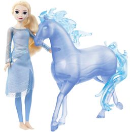 Anziehpuppe Mattel "Disney Die Eisk&ouml;nigin, Elsa und Waserfigur Nokk", bunt, Puppen, Kinder