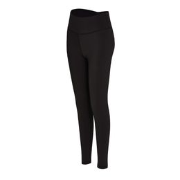 Leggings YEAZ "Leggings MISSION", Damen, Gr. S, US, schwarz, Obermaterial: 87% Nylon NY. 13% Elasthan EL., Hosen Leggings
