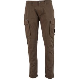883POLICE Herren Cargohose "883 Police NEWTON CARGO PANTS"khaki, Gr. 36, unifarben, 98% Baumwolle, 2% Elasthan, Hosen