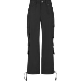 Cargohose PEQUS "PEQUS PEQUS Island Defender Cargo", Herren, Gr. L, US-Gr&ouml;&szlig;en, schwarz, 99% Baumwolle, 1% Polyurethan, unifarben, loose fit, Hosen Cargohose