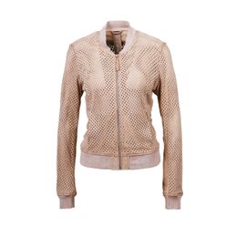 Lederjacke Freaky Nation "Desert Like-FN", Damen, Gr. M (38), beige, Oberstoff: 100% Leder, normal, Jacken