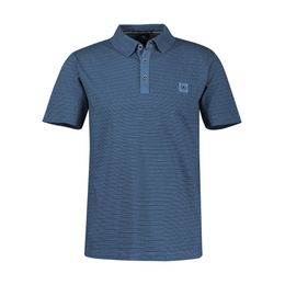 Poloshirt Lerros "Poloshirt mit Fineliner-Optik, 100 % Baumwolle", Herren, Gr. 3XL, classic navy, 100% Baumwolle, ohne Ausschnitt, Shirts