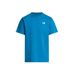 The North Face T-Shirt 'Evolution Simple Dome' Herren Gr&ouml;&szlig;e M blau / wei&szlig;