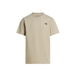 The North Face T-Shirt 'Evolution Simple Dome' Herren Gr&ouml;&szlig;e S taupe / schwarz