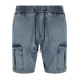 2Y STUDIOS Herren Shorts "2Y Studios Herren 2Y Jeans Shorts"blau, Gr. 32, unifarben, 97% Baumwolle, 3% Elasthan, Hosen