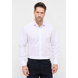 Eterna Herren Langarmhemd "MODERN FIT"wei&szlig;, Gr. 44, 100% Baumwolle, Hemden, NON IRON (b&uuml;gelfrei)