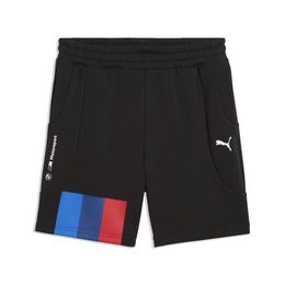 Sporthose Puma "BMW M MOTORSPORT PumaTECH-X Shorts Herren", Herren, Gr. XL, Normalgr&ouml;&szlig;en, schwarz, Obermaterial: 67% Baumwolle, 33% Polyester; Seitentasche &ndash; Oben: 100% Baumwolle; Seitentasche &ndash; Unten: 33% Polyester, 67% Baumwolle, unifarben, regular fit, Hosen Sporthose