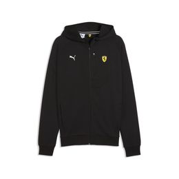 Puma Herren Sweatjacke "Scuderia Ferrari Sweatjacke Herren"schwarz, Gr. M, Obermaterial: 32% Polyester, 68% Baumwolle; Taschenfutter: 100% Baumwolle;