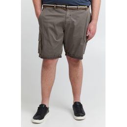 Cargoshorts Blend "BHBrian Big & Tall", Herren, Gr. 4XL, US-Gr&ouml;&szlig;en, smoked pearl, Web, 97% Baumwolle, 3% Elasthan, unifarben, regular fit kurz, Hosen, Stilvolle Cargo Shorts mit Taschen in gro&szlig;en Gr&ouml;&szlig;en
