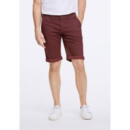 JACK'S INN 54 JACK&rsquo;S Herren Chinoshorts "Chino-Shorts Comfort Fit"burgundy, Gr. XL, Obermaterial: 98% Baumwolle, 2% Elasthan, Hosen