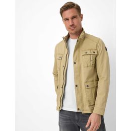 Cabanjacke Brax "Style AZUR", Herren, Gr. L, sand, Web, 97% Baumwolle, 3% Elasthan, Jacken